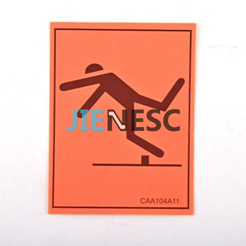 CAA104A11 elevator safety marks